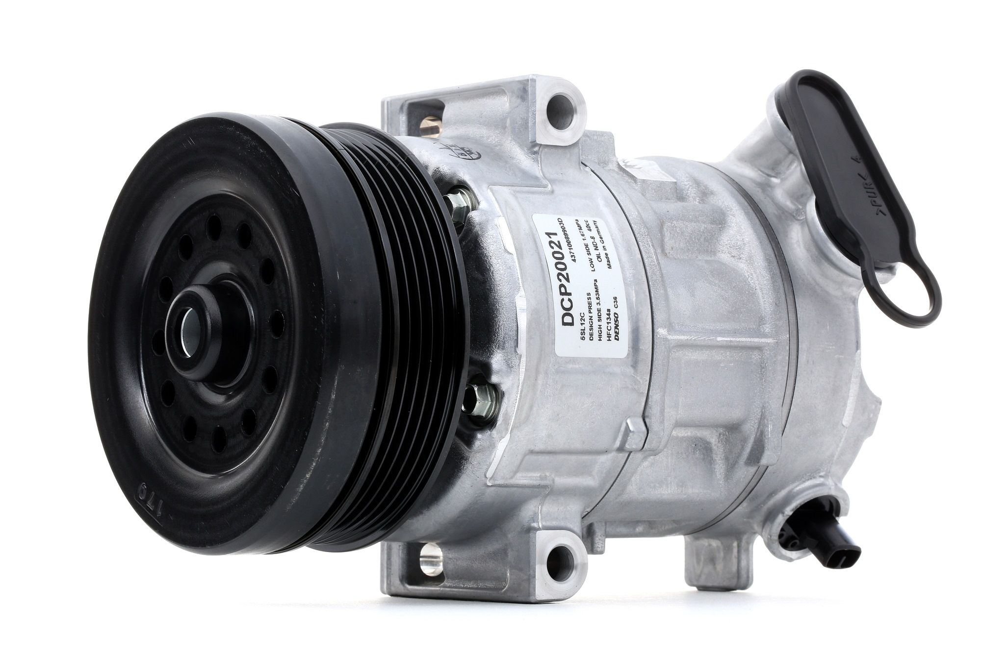 DENSO DCP20021 Kompressor, Klimaanlage PAG 46, Kältemittel: R 134a