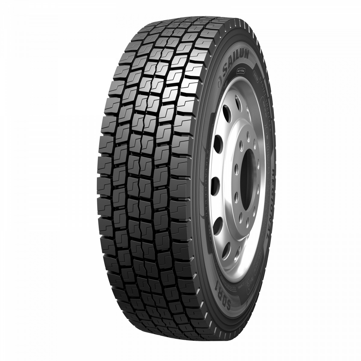 Sailun SDR1 245/70 R17.5 143/141J Pneus 4 saisons poids-lourd (MPN:11066133, EAN:6959655455120 ...